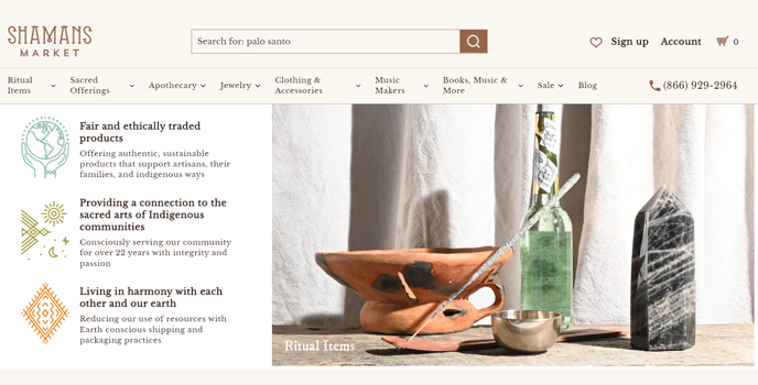 Shamans Market - Products Replicate Ancient Wisdom And Indigenous Culture