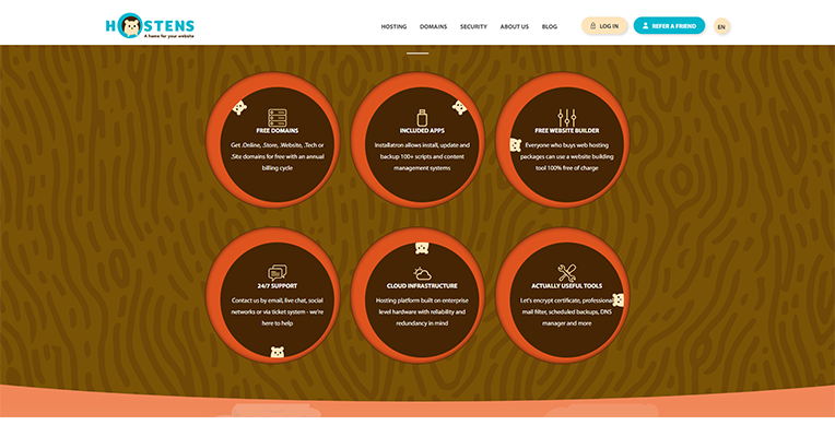 Hostens - Platform To Build Best Websites At Affordable Prices