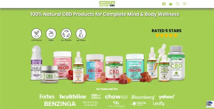 Absolute Nature CBD - 100% Natural And High-Quality CBD Products