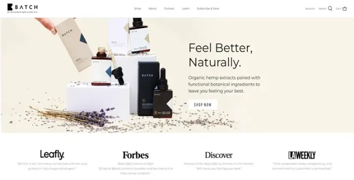 Batch CBD - Organic CBD Products To Lessen All Your Pain