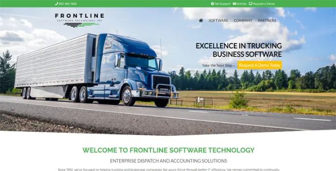 Frontline Software Technology - Easy To Use & Intuitive Interface