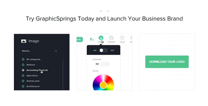 GraphicSprings - Free Logo Maker, Create Custom Logos for Business
