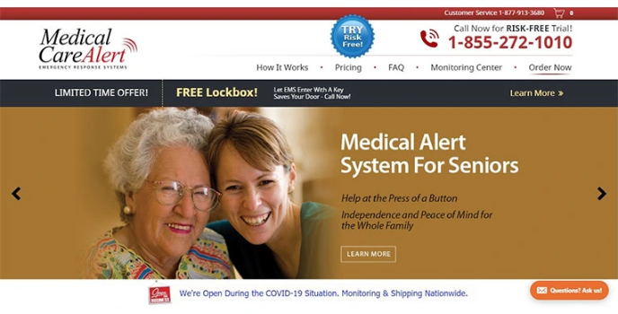 Medical Care Alert - Fall Detection, GPS Alert Systems for Seniors