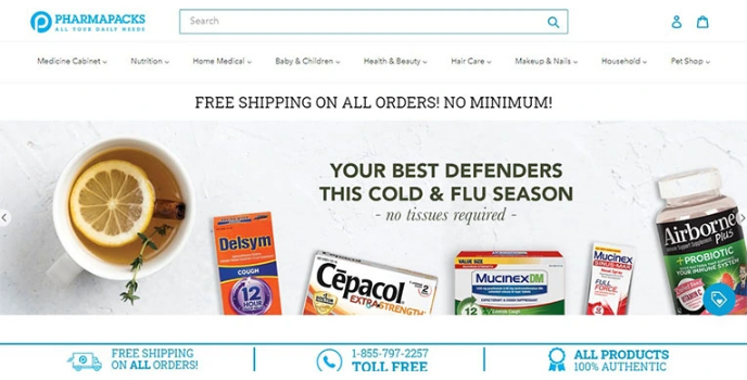 Pharmapacks Store for Medical Equipment - Home Medical & Patient Care