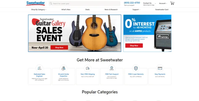 Sweetwater - An Enchanting World of Various Musical Instruments