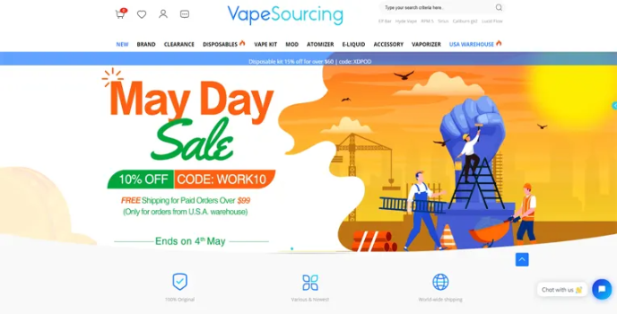 Vapesourcing - Pure Vaporizers, E-Liquids, Disposable Collection